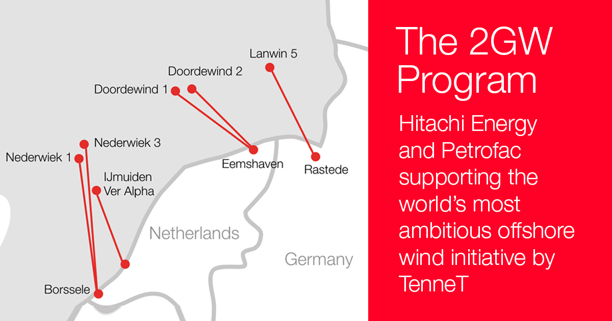 Hitachi Energy and Petrofac secure landmark offshore wind agreement ... Hitachi Energy and Petrofac secure landmark offshore wind agreement ...