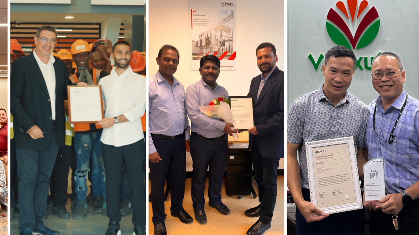 Hitachi Energy announced the Transformers Business Distributor Awards ...
