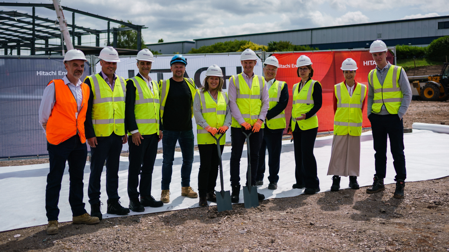 Hitachi Energy marks start of construction at new £18 million site in Staffordshire