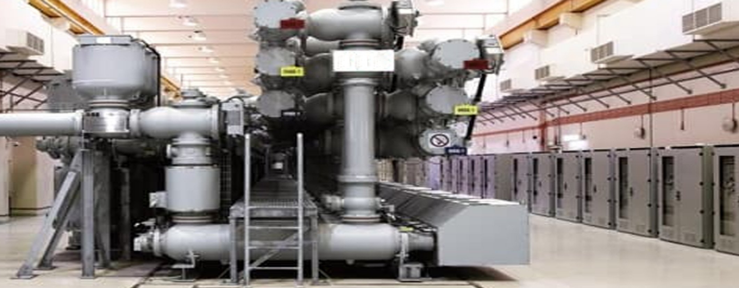 Subestaciones con conmutadores con aislamiento de gas | Hitachi Energy