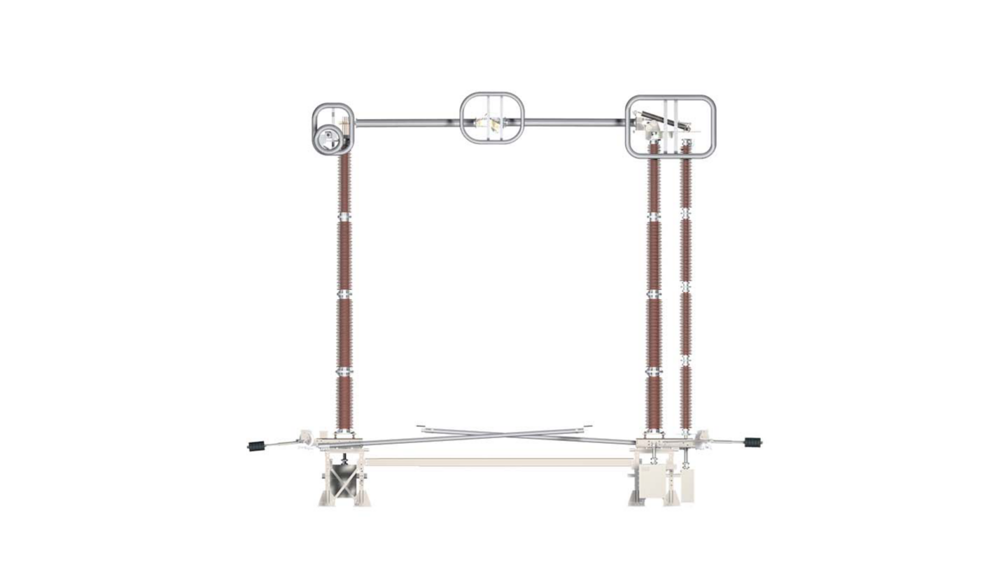 Horizontal knee disconnector DDK | Hitachi Energy