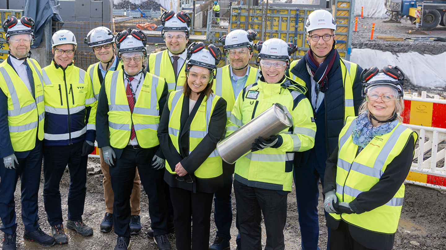 A historic milestone: Foundation stone laid for the new Hitachi Energy ...