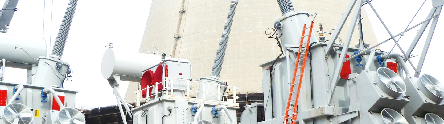 Successful testing of the 1st of 6 single-phase 700 MVA, 420/27kV Shell ...