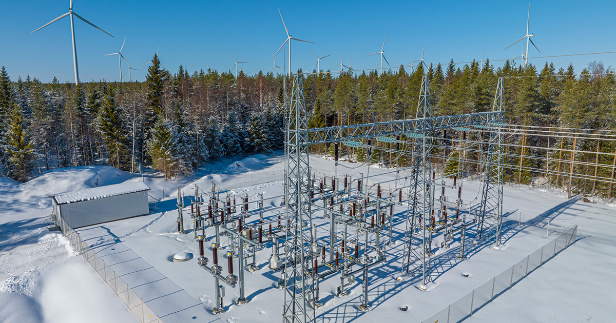 Hitachi Energy varmistaa Suomen suurimman tuulivoimapuiston ...