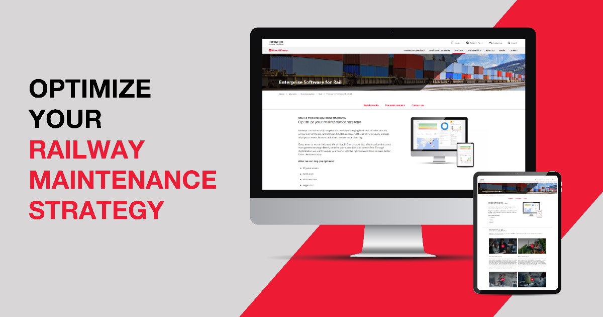 Enterprise Software for Rail | Hitachi Energy