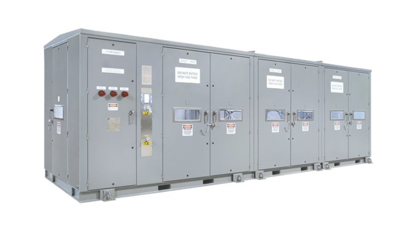 Metal enclosed capacitor banks ABBACUS | Hitachi Energy