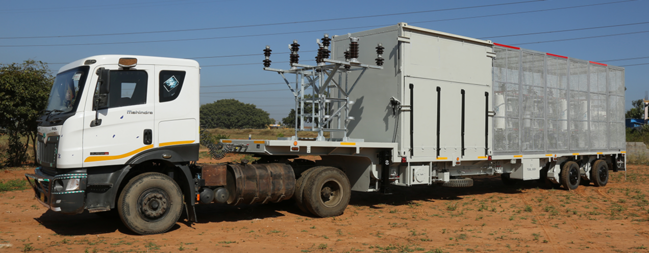 Mobile capacitor bank | Hitachi Energy