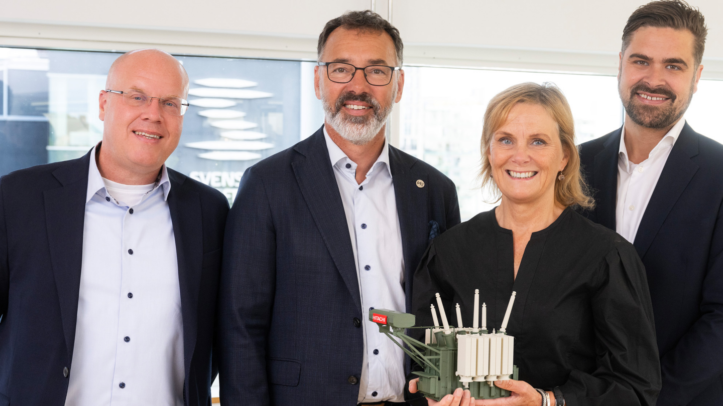 Hitachi Energy får rekordorder från Svenska kraftnät för att stärka det ...